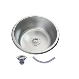 Cuba Inox Gourmet Redonda Luxo 42x42x20cm Acessório Brinovar